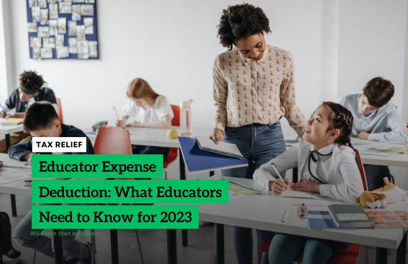 Educator Expense Deduction: Things Need to Know for 2023