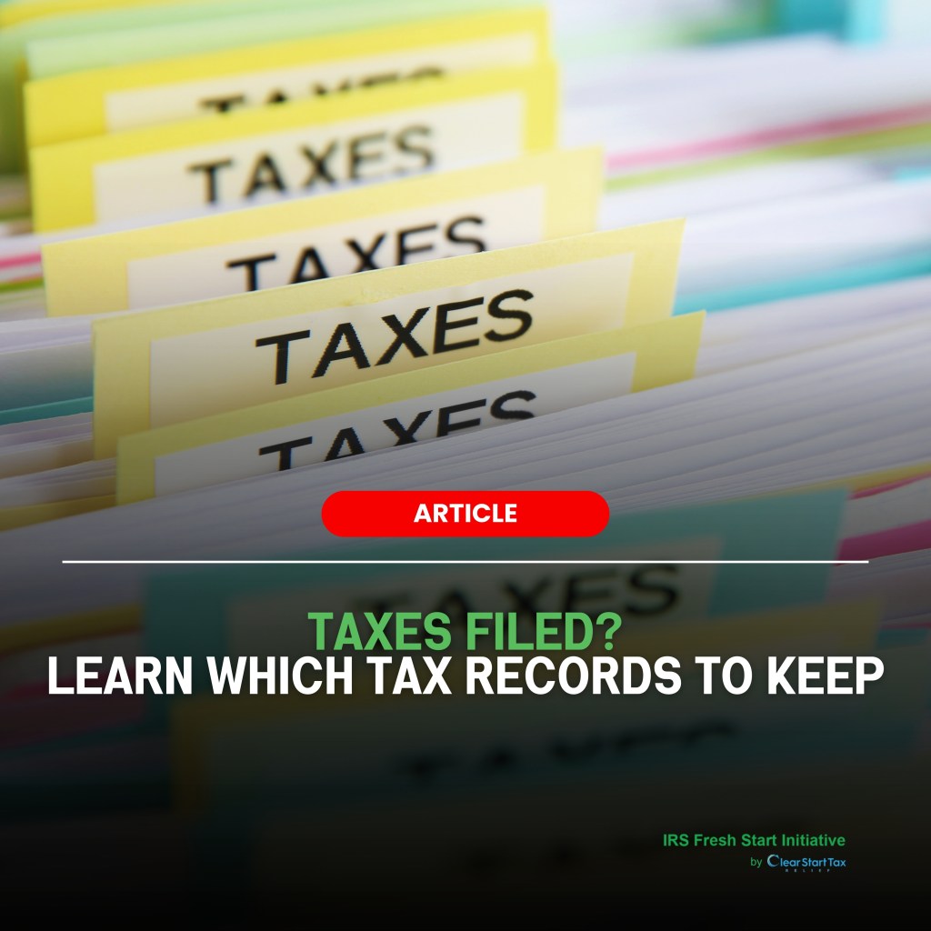 Tax Records Guide: How Long Should You Keep Your Documents?