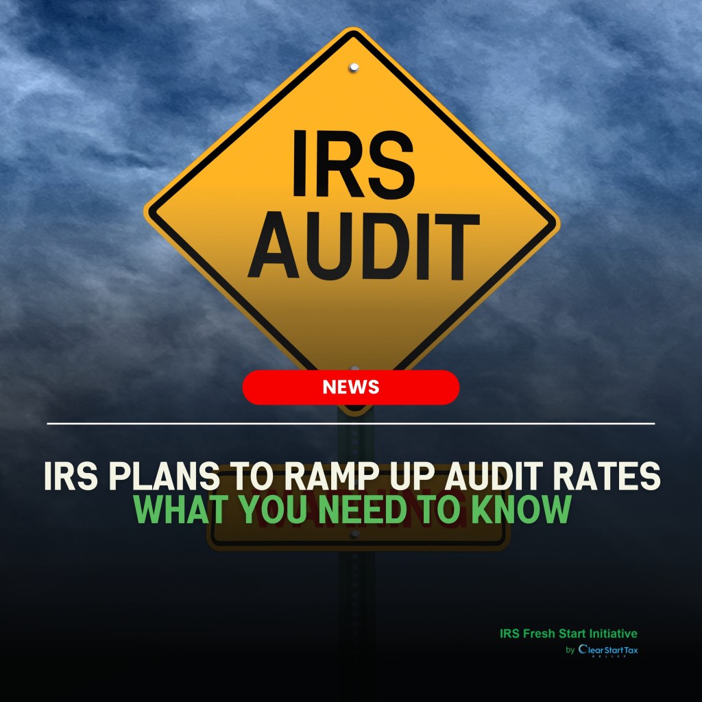IRS Increases Audit Rates for Wealthy Taxpayers and Corporations