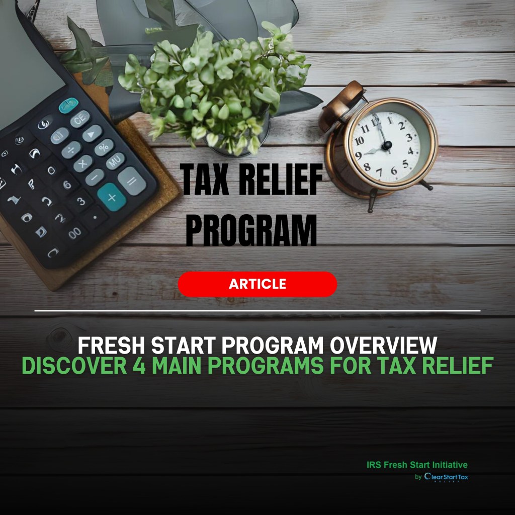 Programs That Goes Into The Fresh Start Program